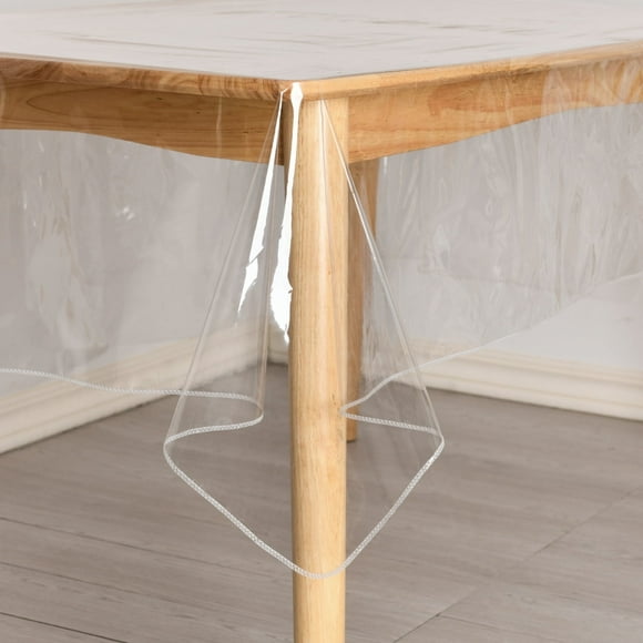 Clear Plastic Tablecloth