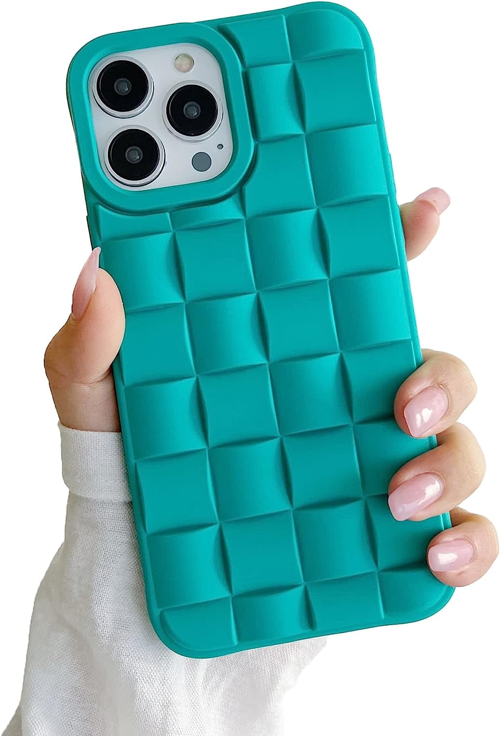 DWEFFA-Compatible with iPhone 13 Pro Case for Women/Girls, Cute 3D Laid ...