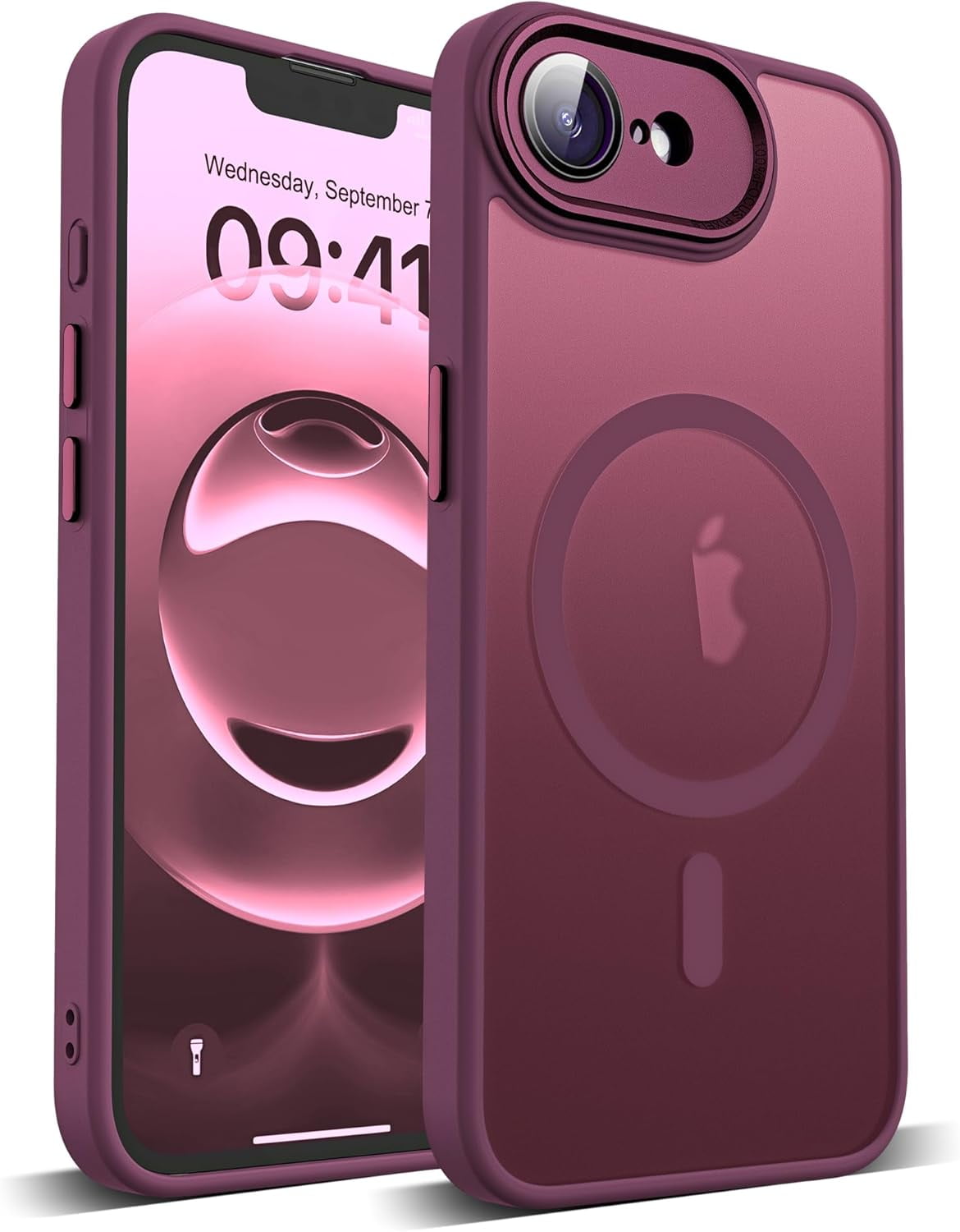 DWEFFA-Compatible with iPhone 16E Case with Built-in Camera Lens ...