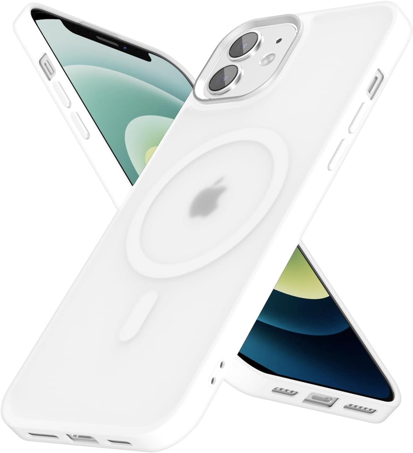DWEFFA-Magnetic Case for iPhone 12 Pro/ 12 Phone Case Compatible with ...