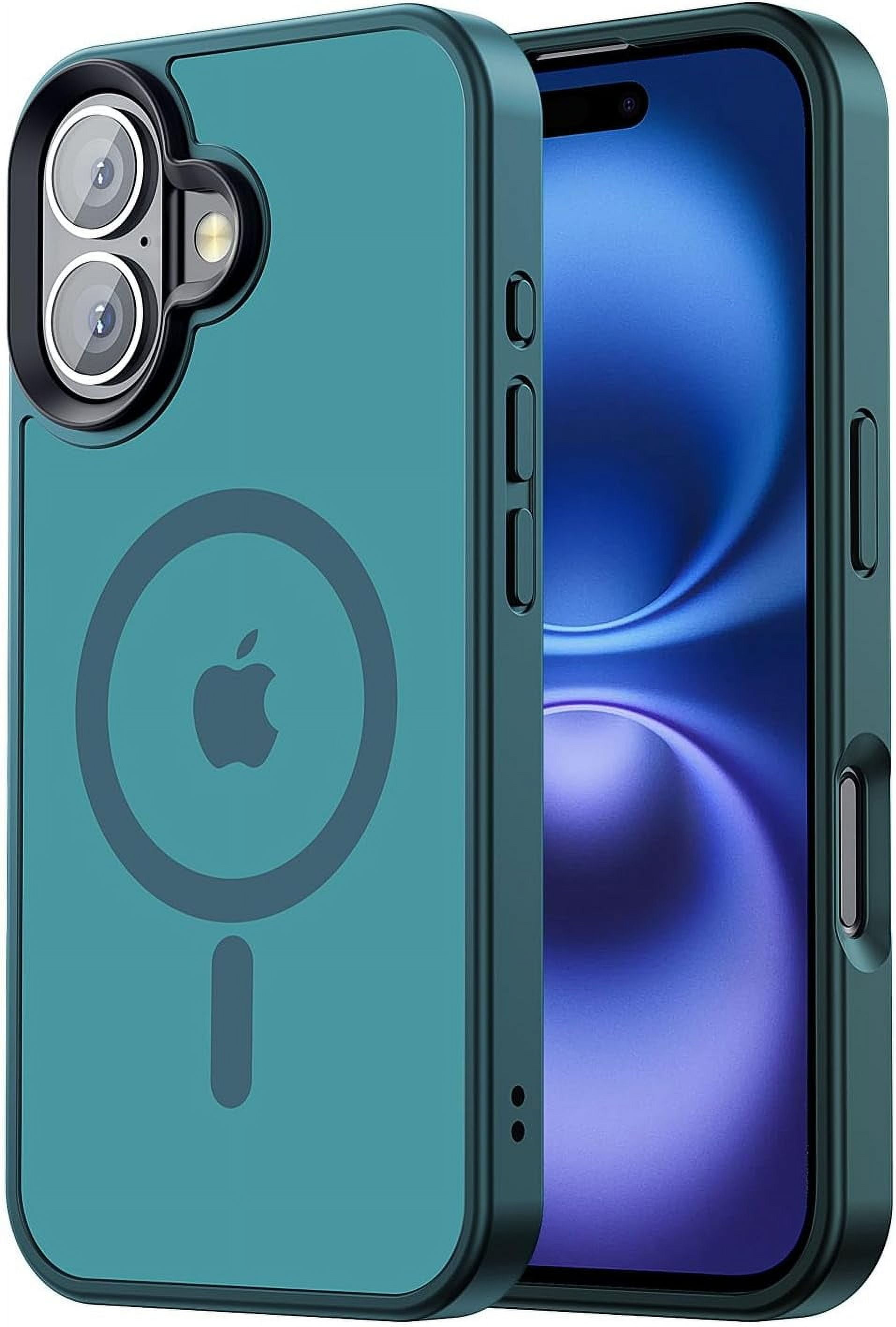 DWEFFA-Magnetic for iPhone 16 Case Fits MagSafe 16FT Drop Resistant ...