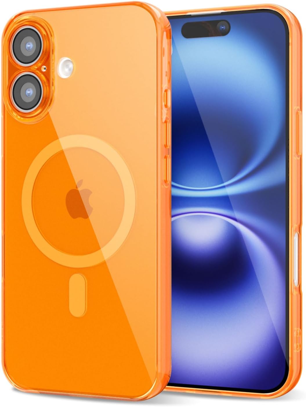 DWEFFA-for iPhone 16 Case Clear Compatible with Magsafe Silicone, Bright Transparent Thin ...