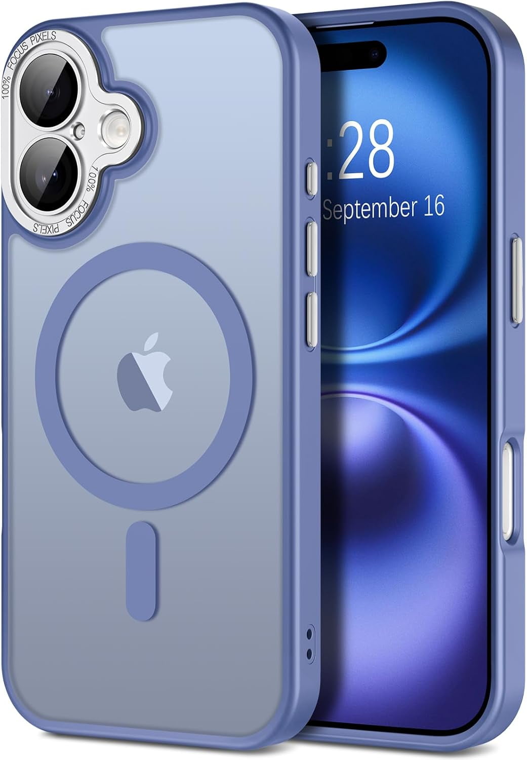 DWEFFA-for iPhone 16 Case Magnetic Translucent Matte Phone Cases with ...