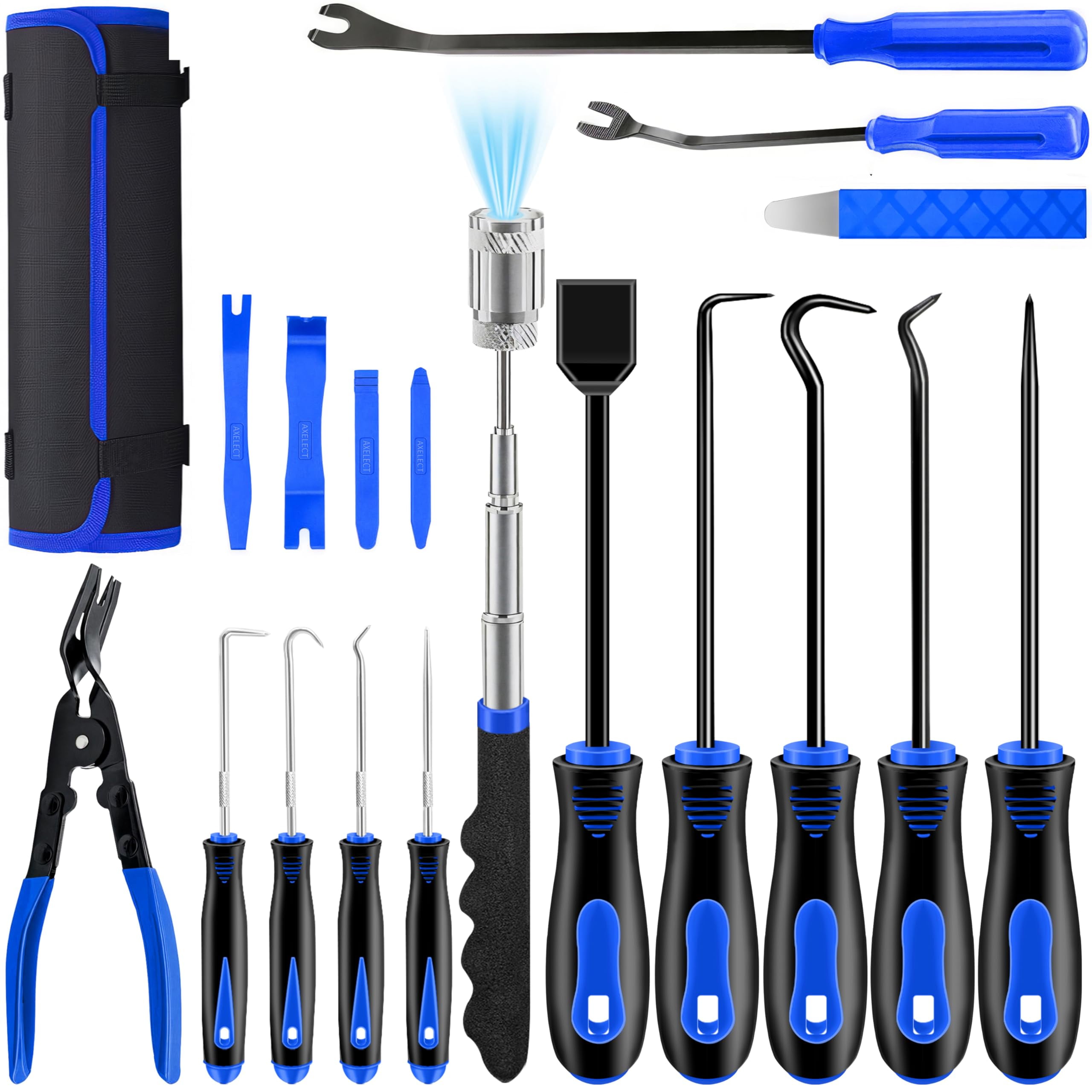 DWH 18 Pcs Precision OIF8 Pick and Hooks Set, Tool Kit with Scraper ...