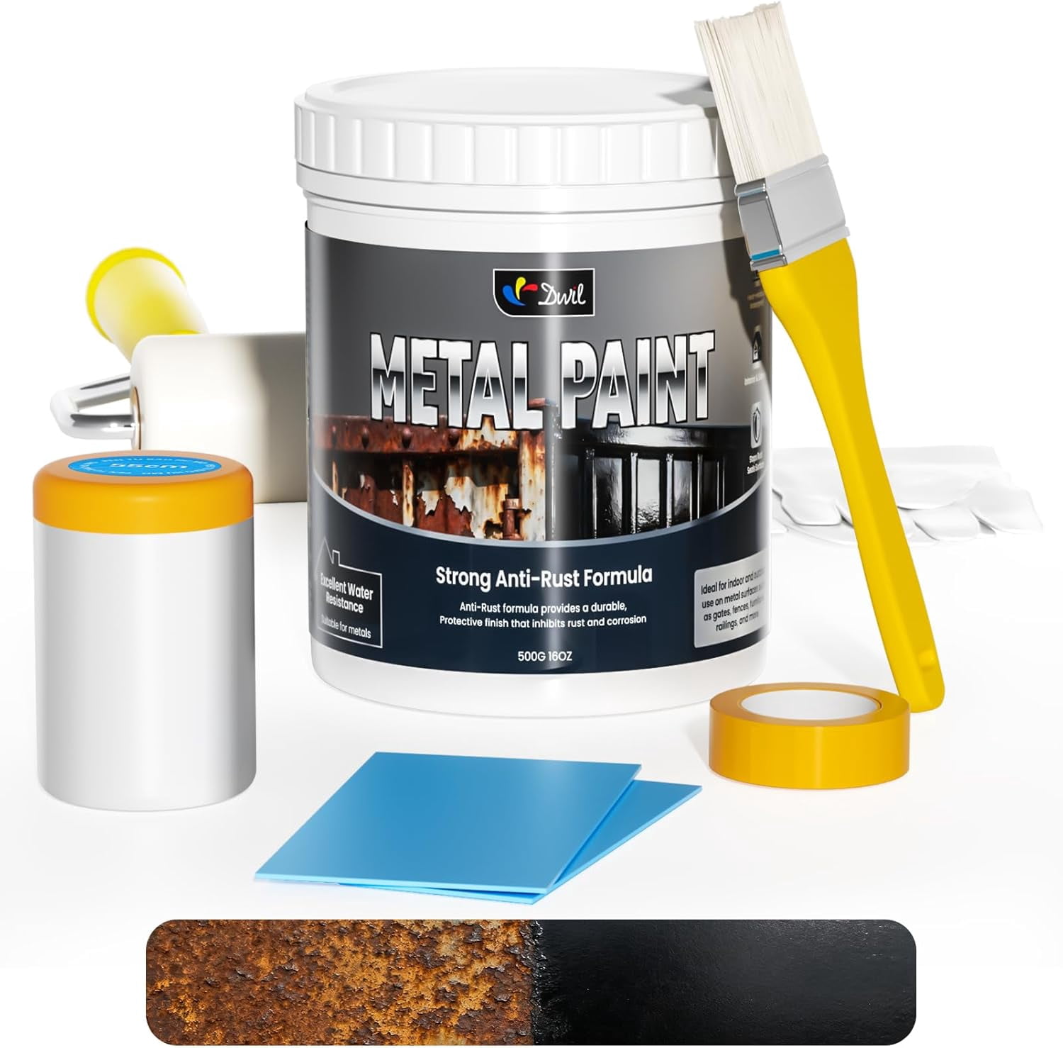 Inspiring Black Paint For Metal Gallery