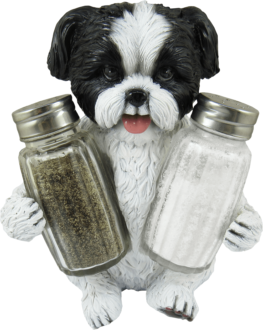 DWK Shih Tzu Dog Holder with Salt And Pepper Shaker Set - Walmart.com