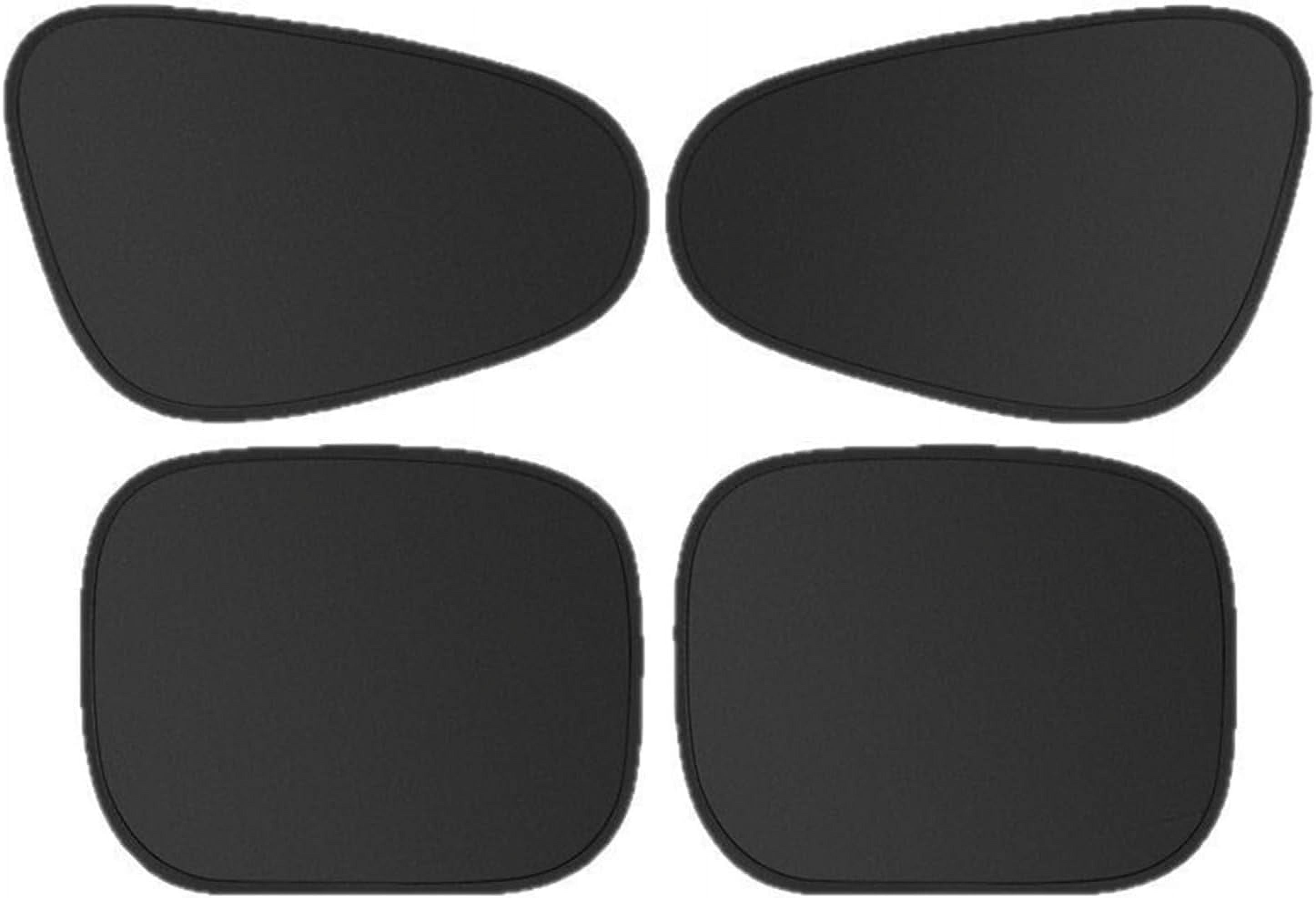 DWNFCF 4-Pack Static Cling Car Window Shades - UV Blocking & Heat ...