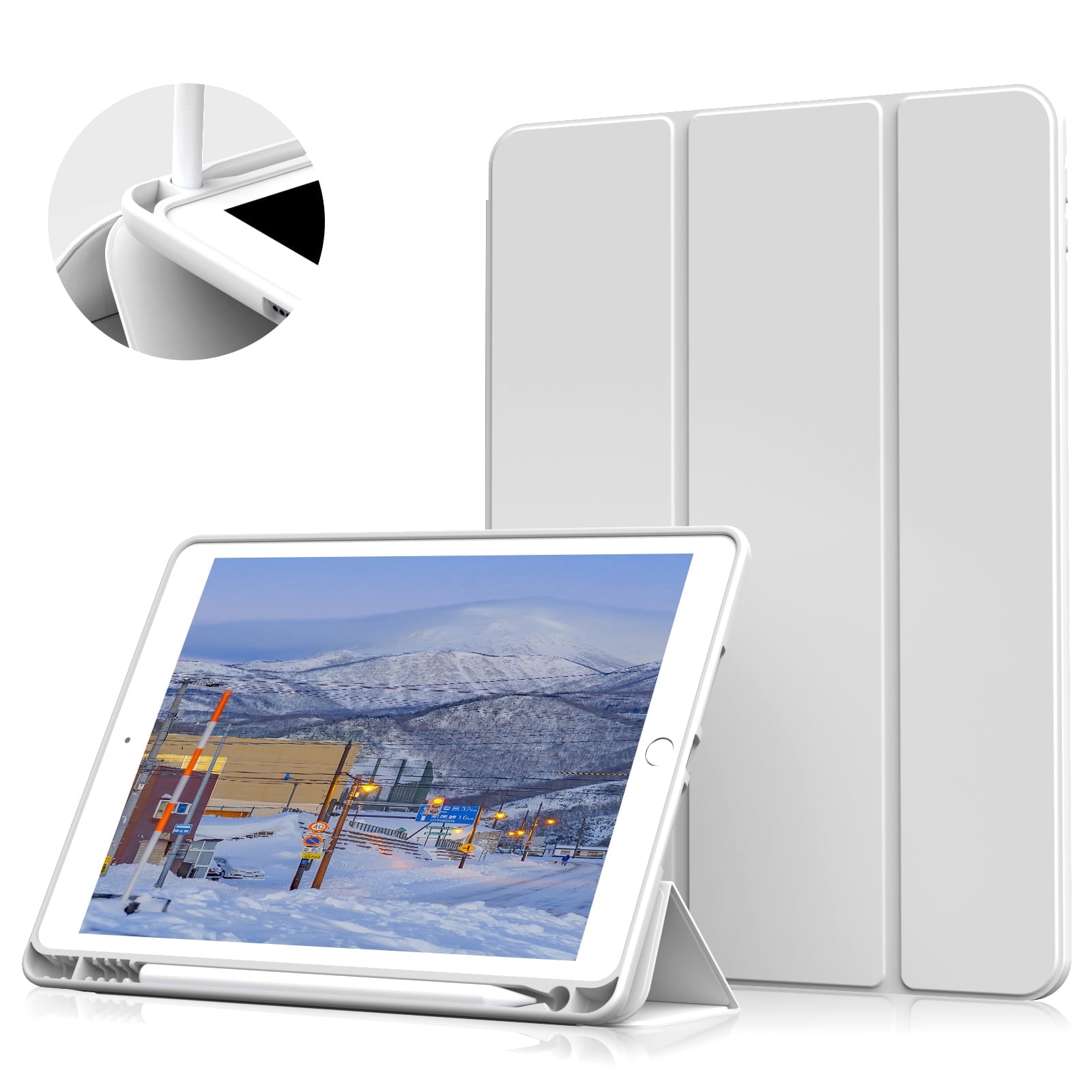 DWPSG iPad 5th/6th Generation 9.7 Case 2018/2017 with Pencil Holder ...