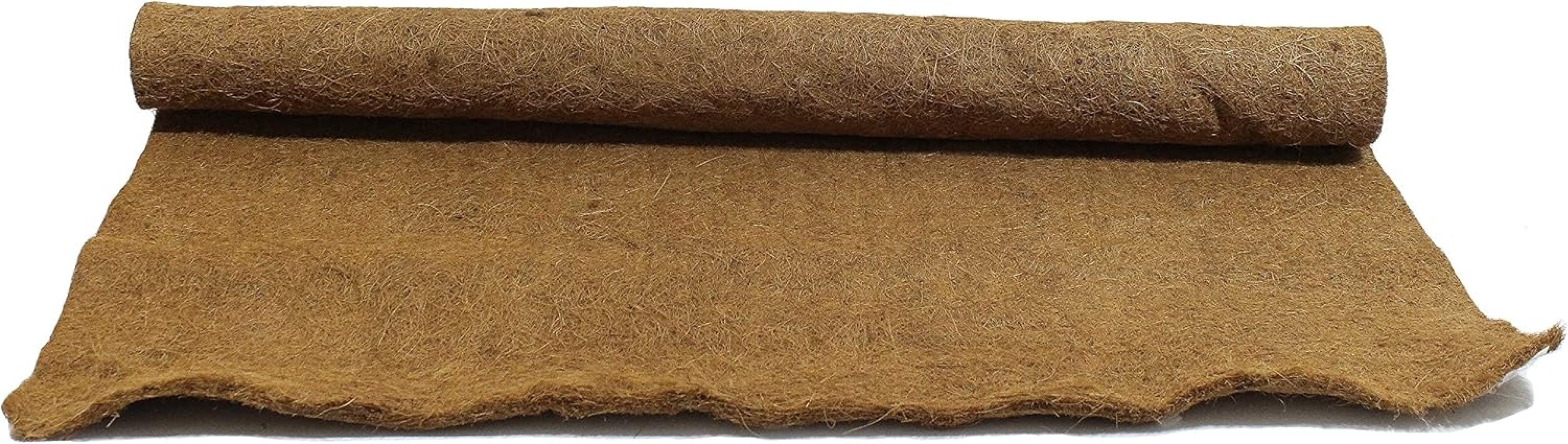 DWQF Coco Coir Fiber Grow Mat for Microgreens 4 x 4 Feet Coconut Coir ...