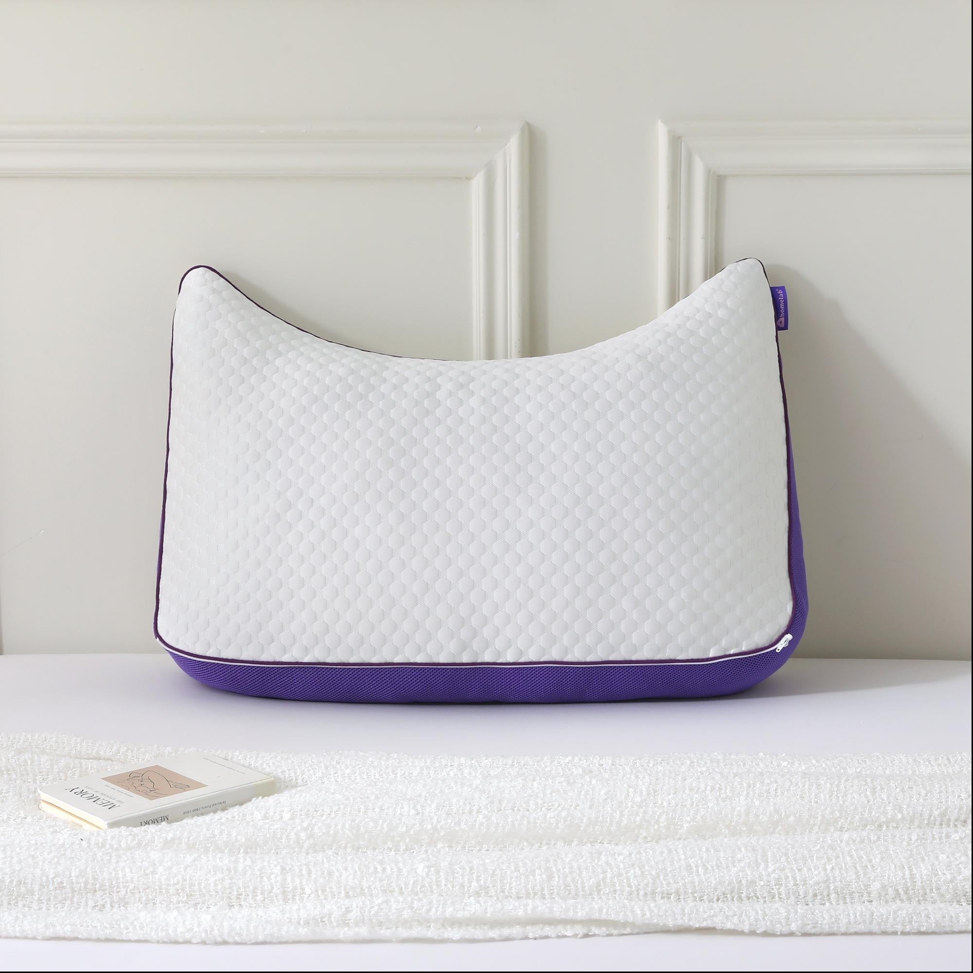 DWR Sleep Pillow for Side and Back Sleepers-Comfort for Neck and ...