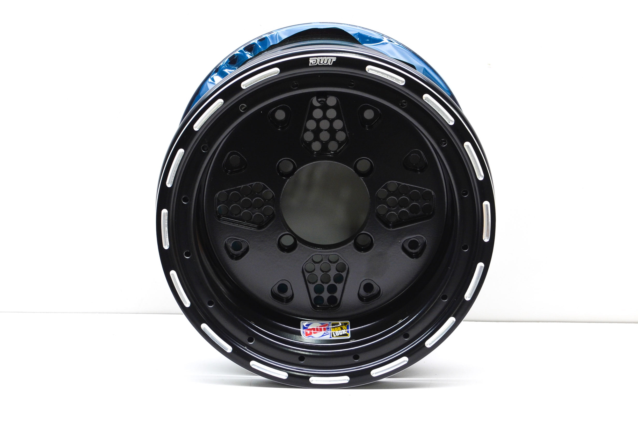 DWT Black Rok'N Lock Beadlock Utility Wheel Rim 12X8 5+3 4/110 ...