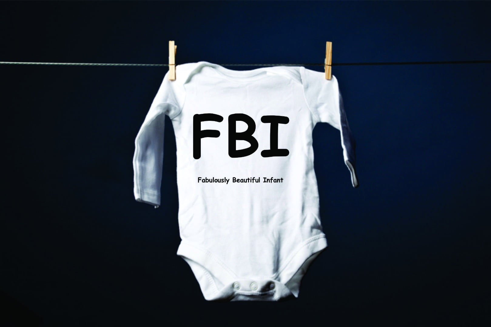 Design With Vinyl Funny Baby Clothes - Fbi Fabulously Beautiful ...