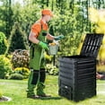 DWVO 120 Gallon (450L) Large Outdoor Compost Bin, Composter Box with ...