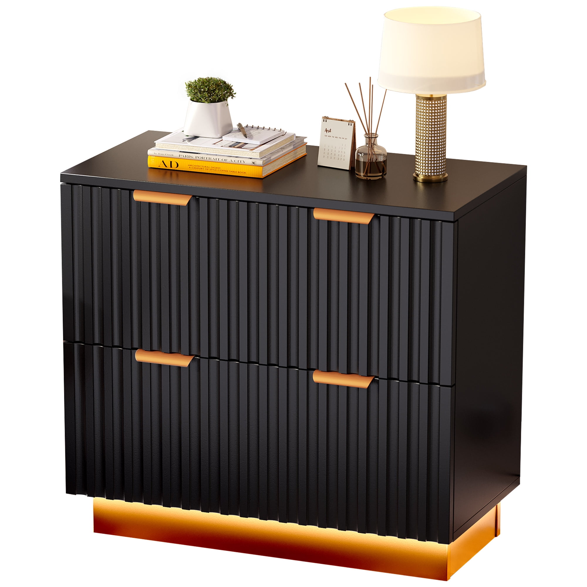 DWVO 2-Drawer Lateral File Cabinet with LED Light , Large Filing ...