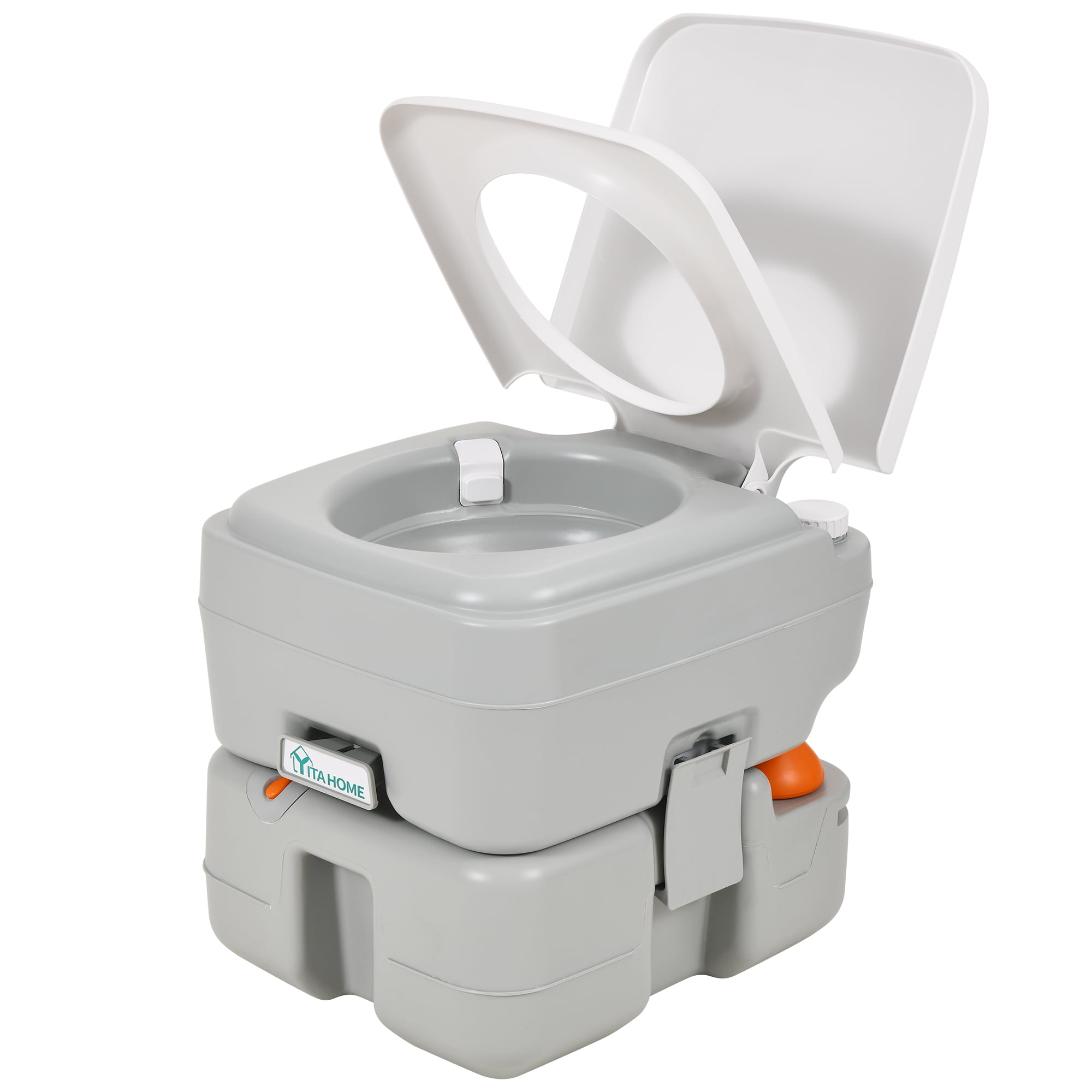 DWVO Portable Toilet for Camping, 3.96 Gallon Lightweight Outdoor ... DWVO Portable Toilet for Camping, 3.96 Gallon Lightweight Outdoor ...
