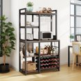 DWVO 5 Tier Coffee Bar Station, 35.5" Freestanding Kitchen Bakers Rack ...