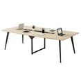 DWVO 8FT Conference Table, 94.5"L Large Meeting Table with Rectangle ...