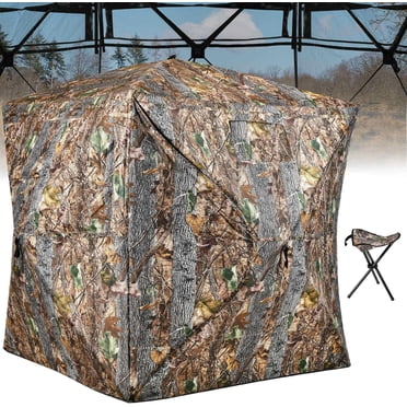 Sportsman's Condo SC2 Two-Person Hunting Blind, Black - Walmart.com