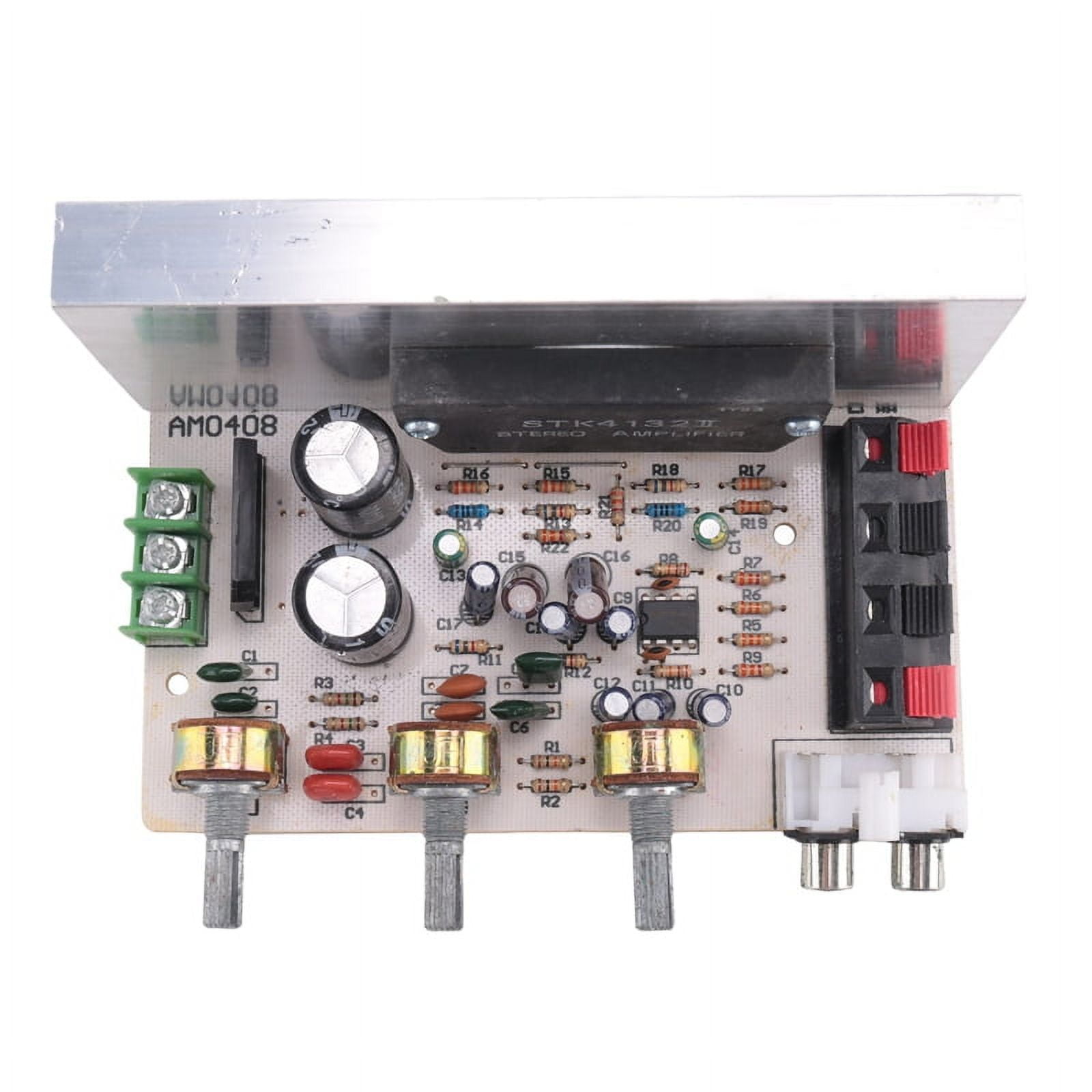 DX-0408 STK Amplifier Board 50Wx2 Dual Channel Amplifier Board AC Dual ...
