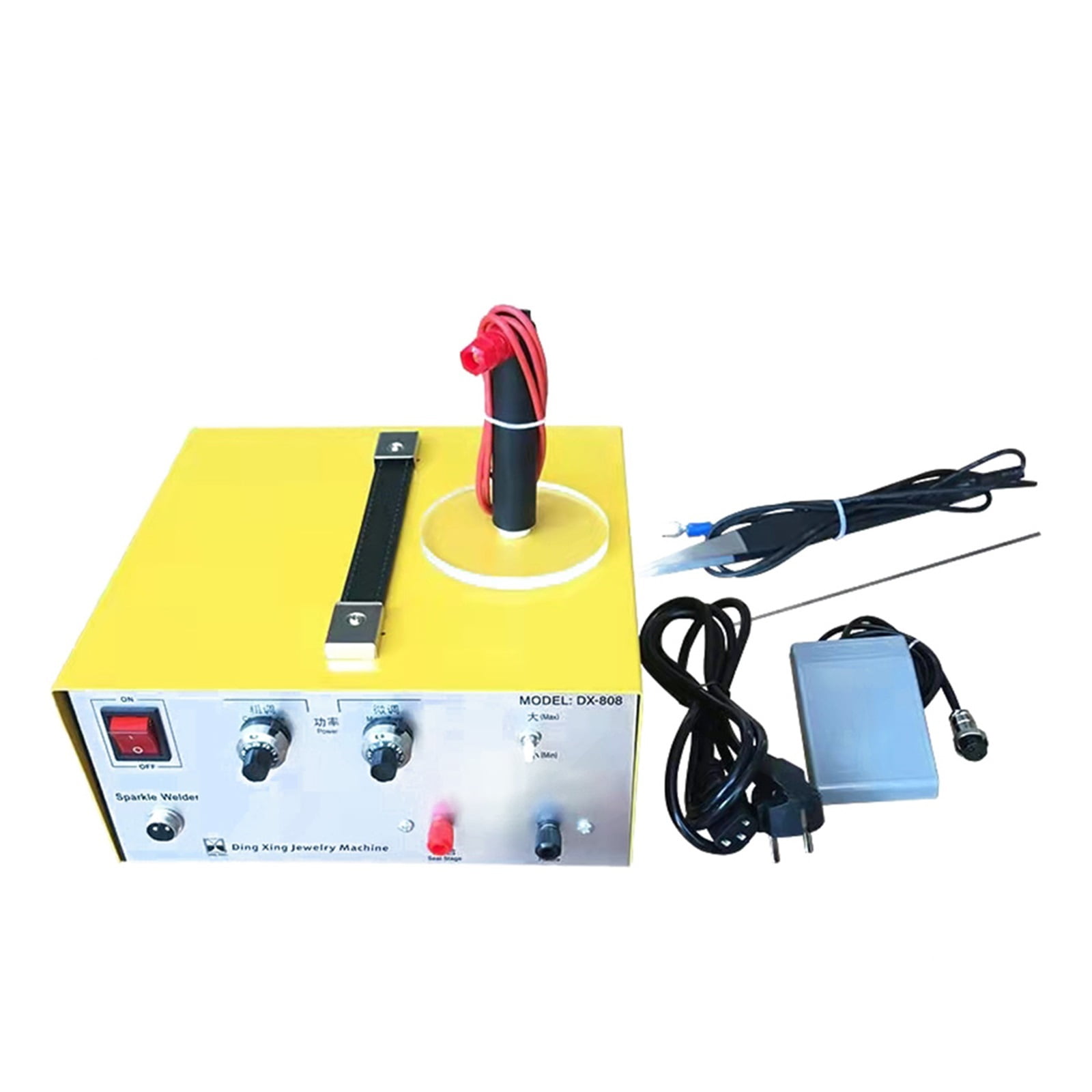 DX-808 Pulse Spot Welder Gold Silver Platinum Etc. Jewelry Welding ...