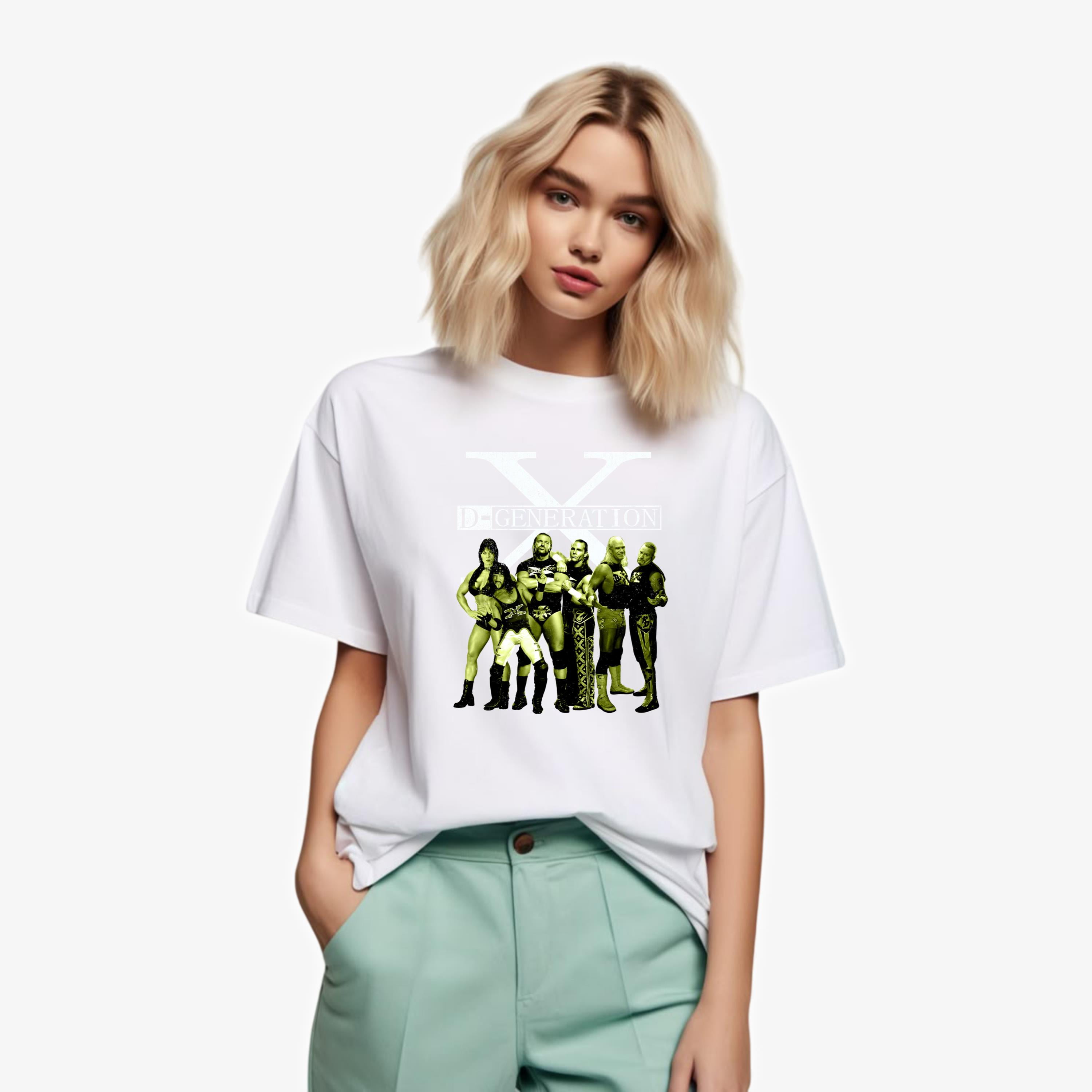 DX D-Generation X WWE Attitude Era Wrestling Suck T-Shirt, for men ...