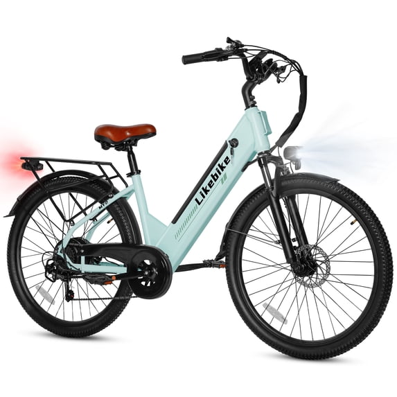 1500W Electric Bike for Adults,26" Electric Mountain Bike, 48V 15Ah Removable Battery, 28MPH, 7 ...