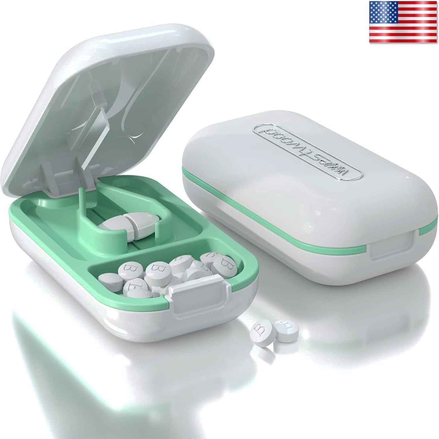 DXIMRX Pill Cutter, Professional Pill Splitter Pill Cutter for Small or ...