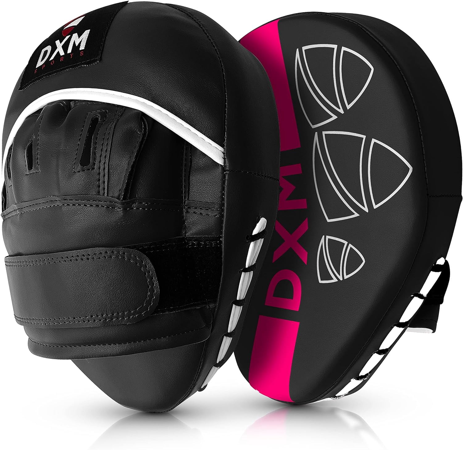 DXM SPORTS Boxing Pads Punch Mitts - Leather, Pink - Walmart.com