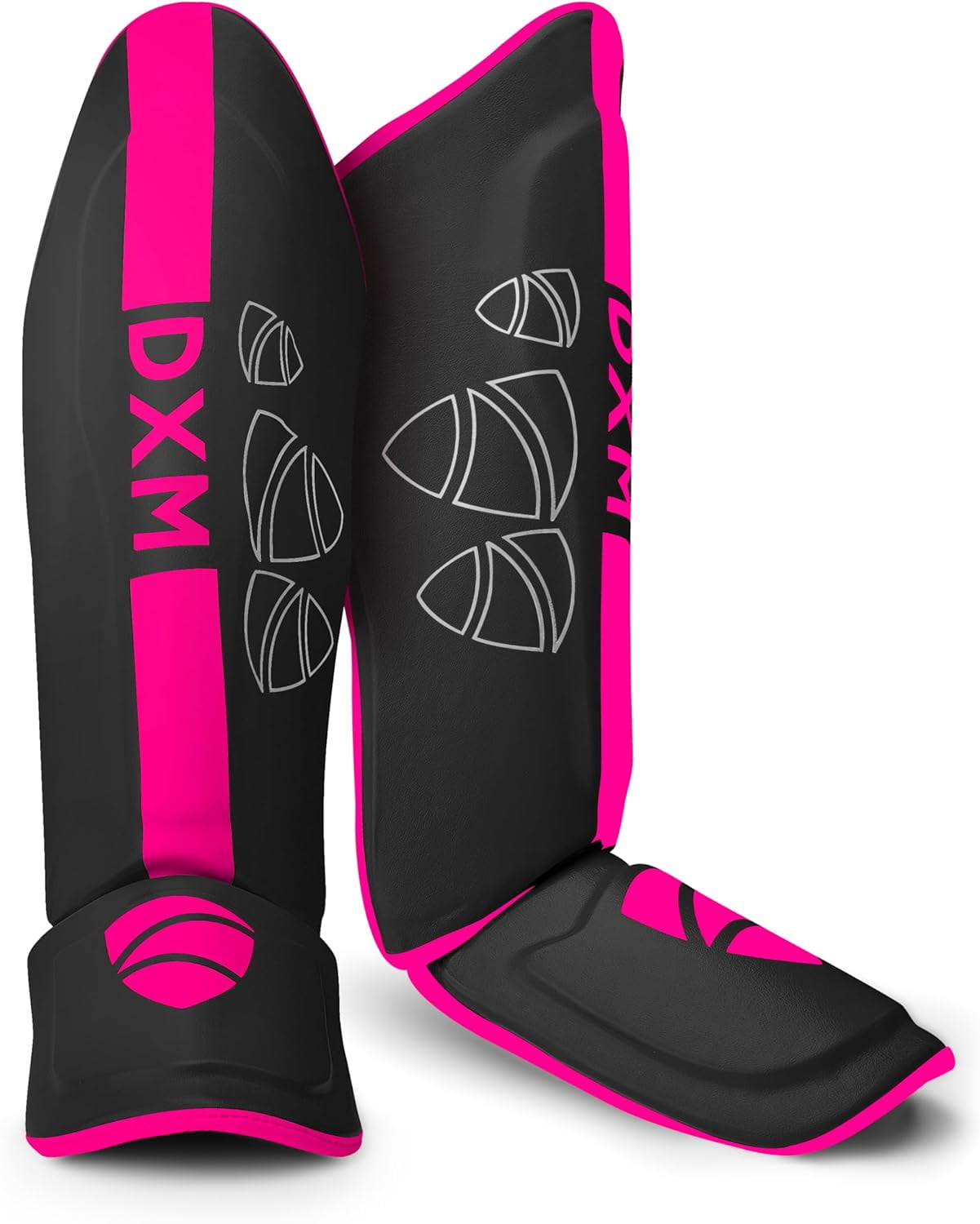 DXM SPORTS MMA Shin Guards with Instep, Padded Support - Small, Pink ...