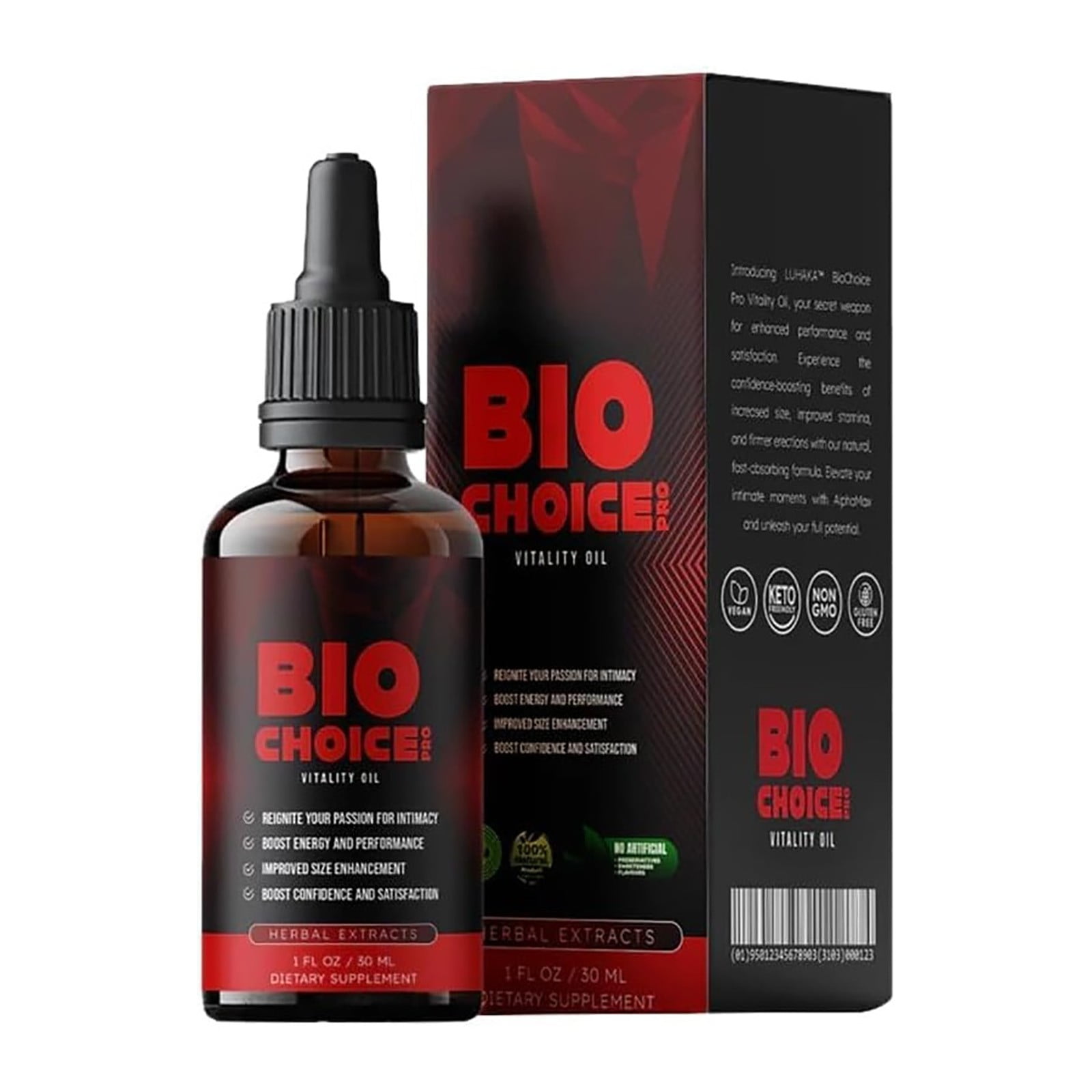 DXOUPM Biochoice Pro Men Max Vitality Oil 1 Fl OZ - Walmart.com