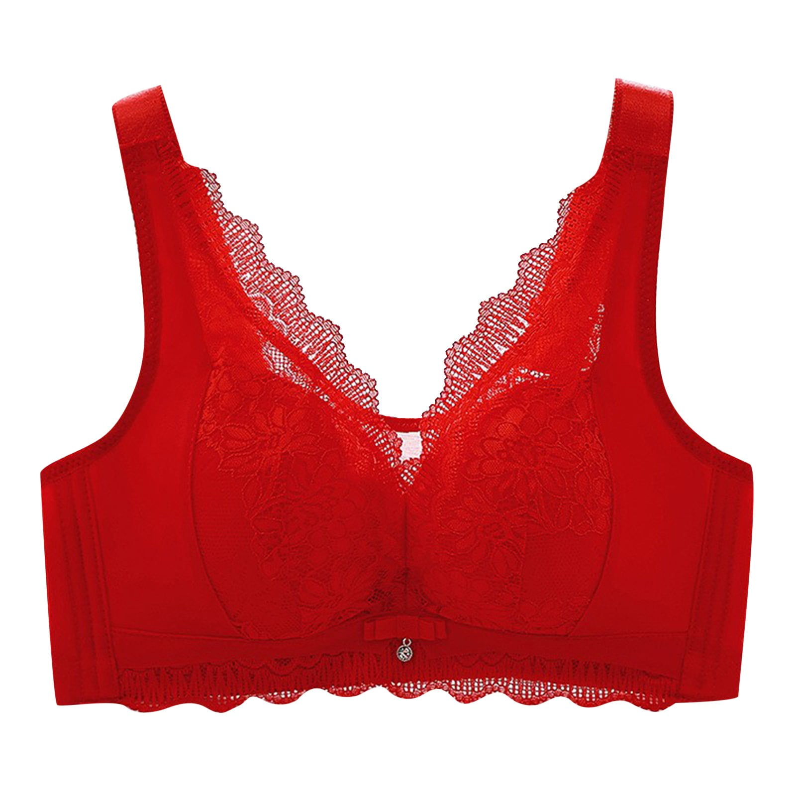 DXOUPM Bra for Women Everyday Bra Support Bra Lace Underwear Comfort ...