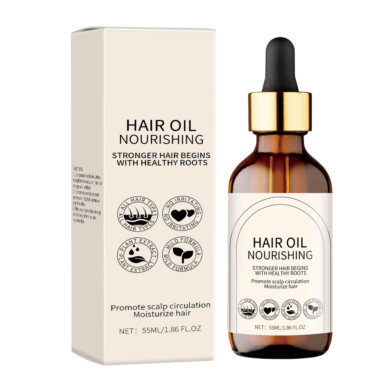 DXOUPM Hair Oil - Hair Roots Strengthening Serum for Damaged, Frizzy ...