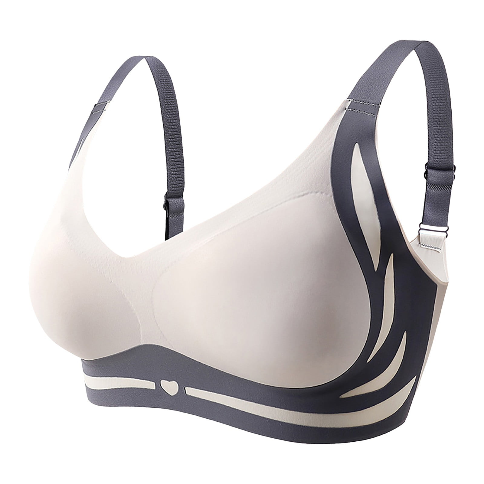 DXOUPM Lifting Anti Sagging Wire Free Push up Bra, Wireless Bra ...