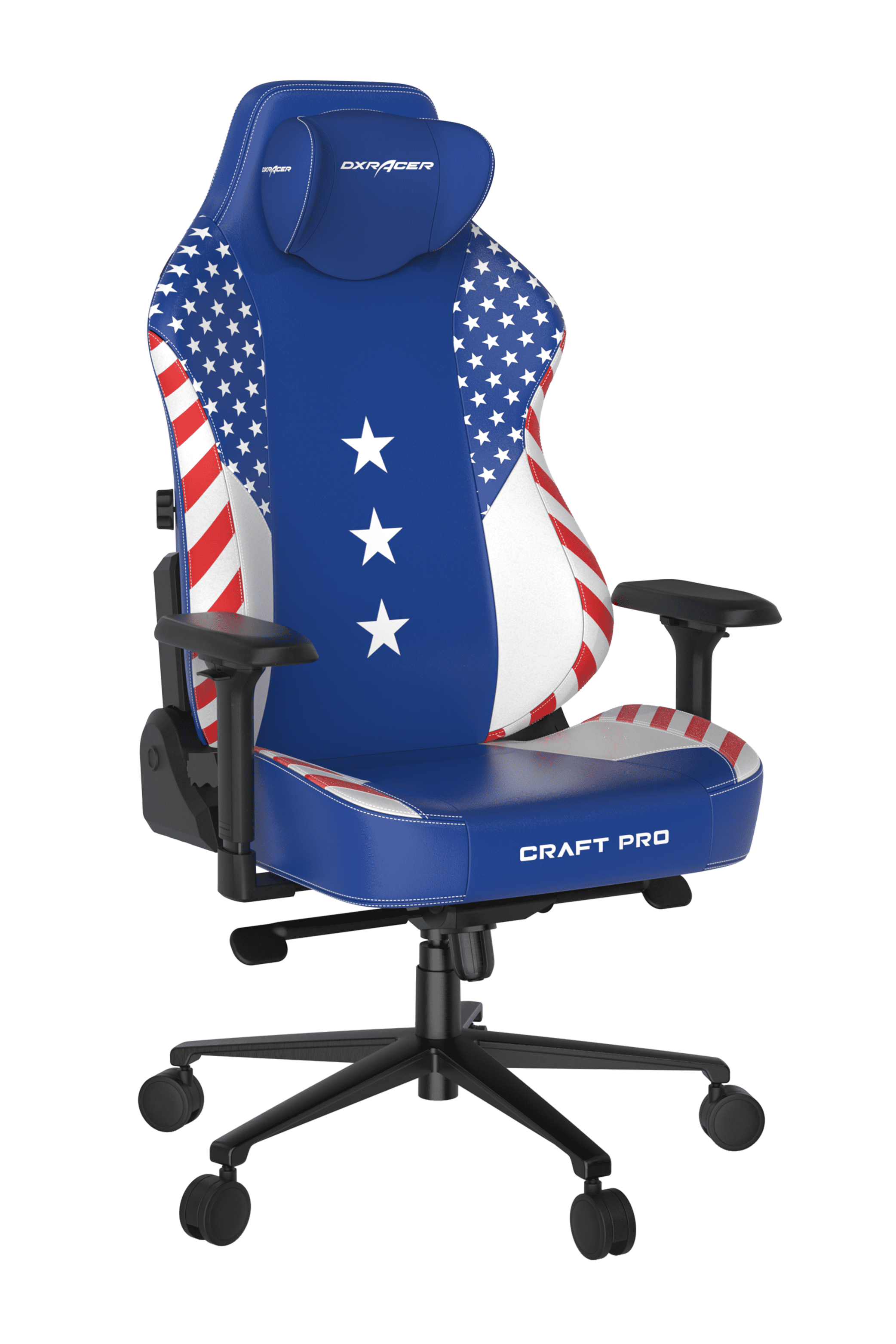 DXRacer Gaming Chair PC Office Chair 275 lb PU Leather 4D Armrest Built ...