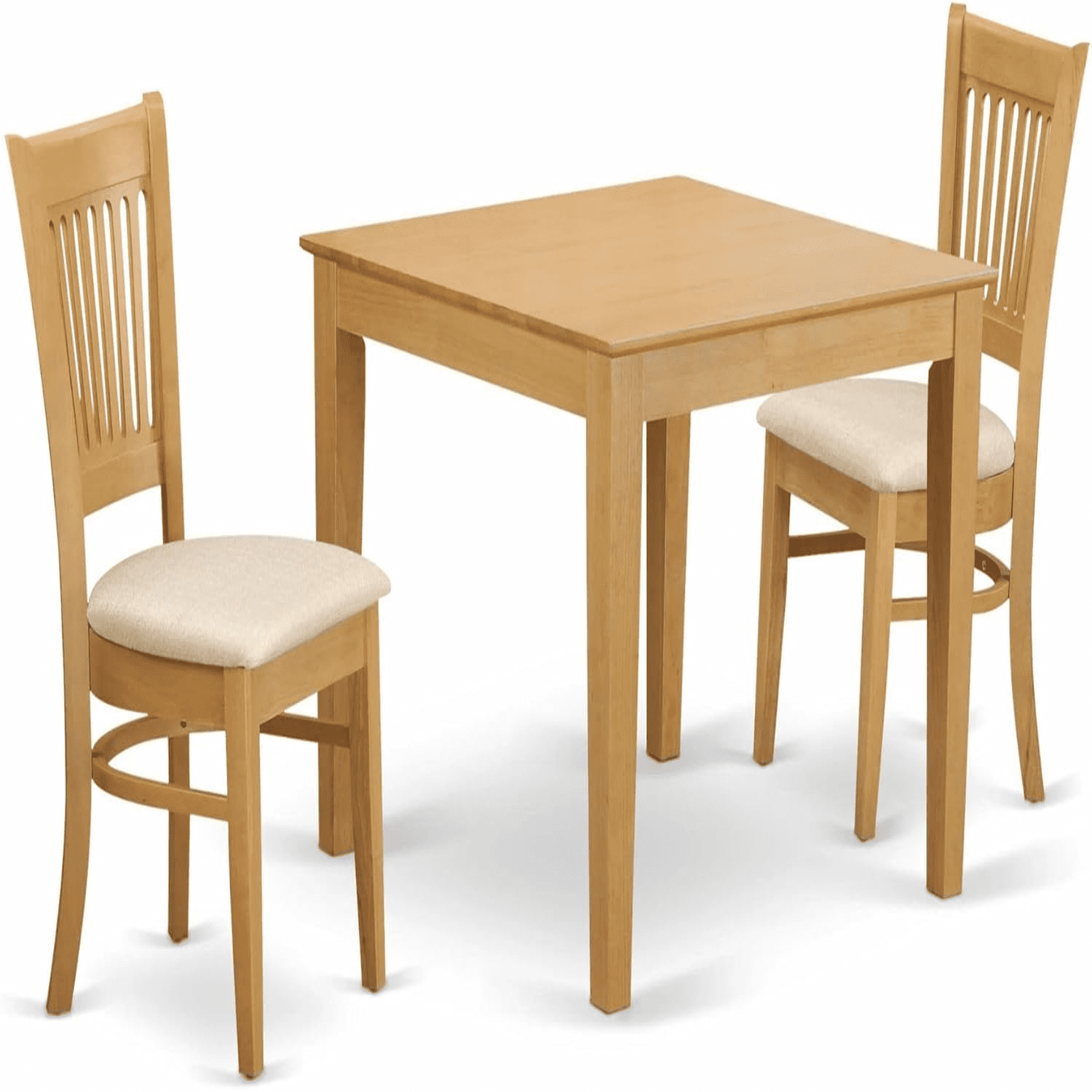 DXYJCNL OXVA5-LWH-C 5 Piece Dining Room Table Set Includes a Square ...