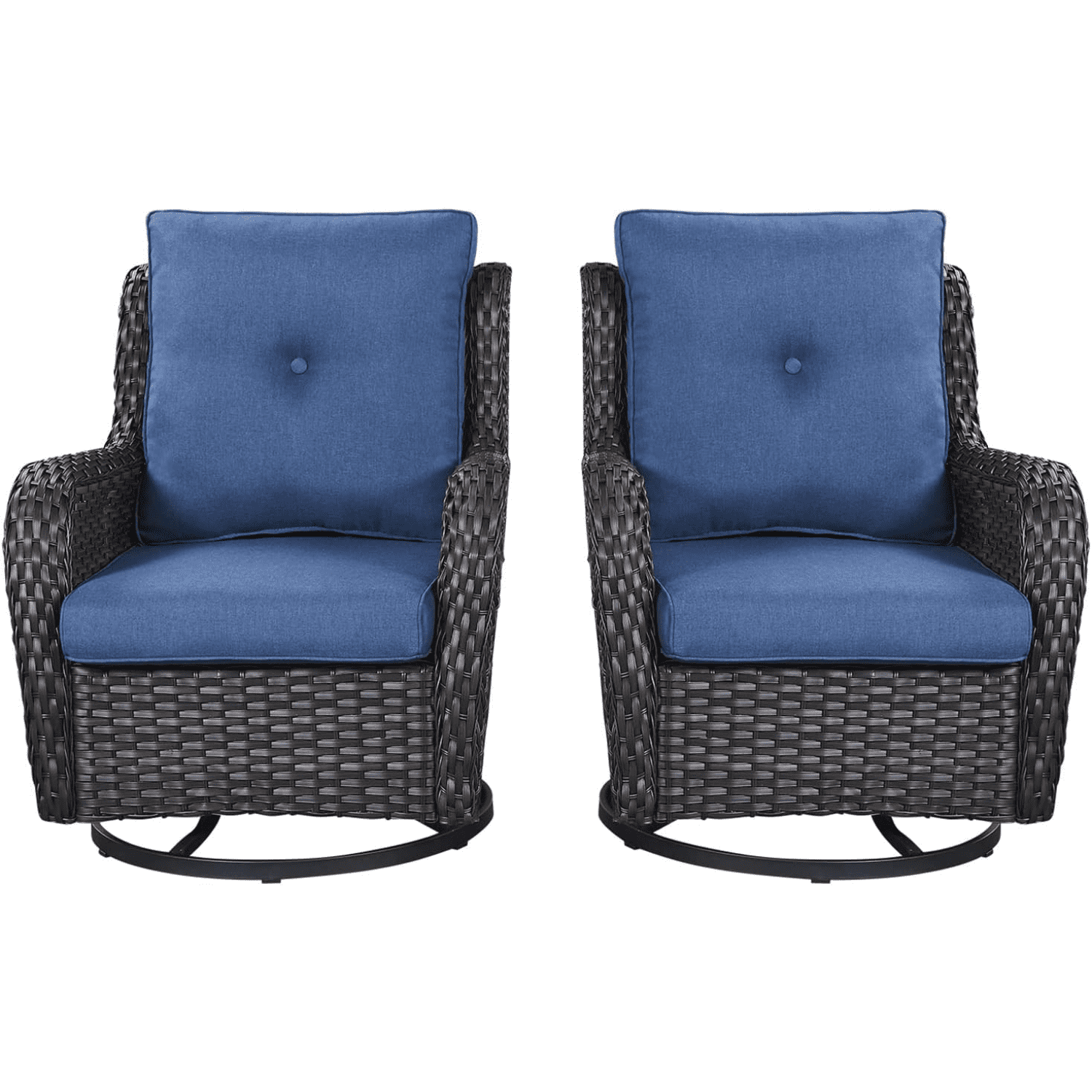 DXYJCNL Patio Chairs Rocking Swivel Chiar - Outdoor Wicker Furniture ...