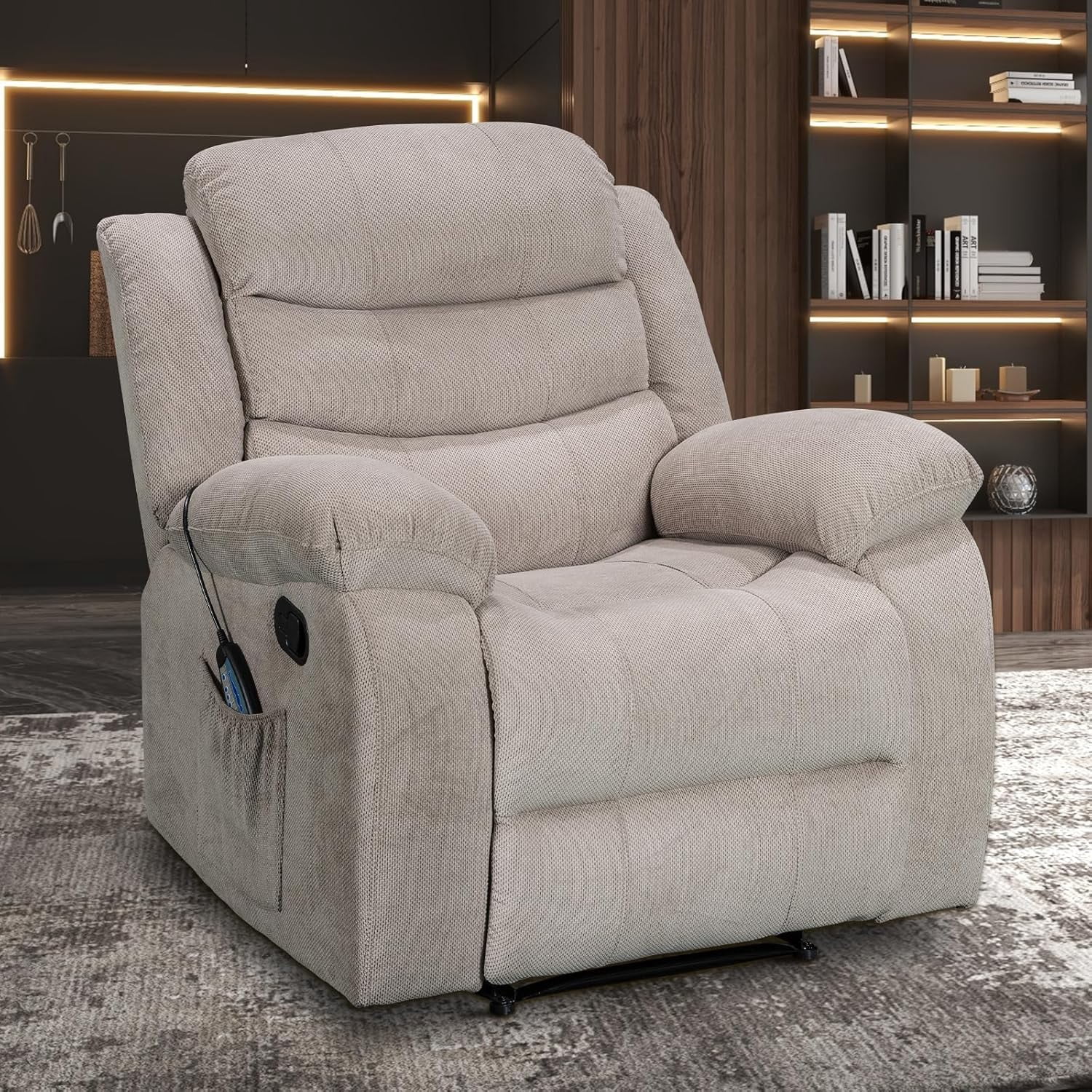 DXYJCNL Power Recliner Chair Ergonomic Reclining Chair with USB and ...
