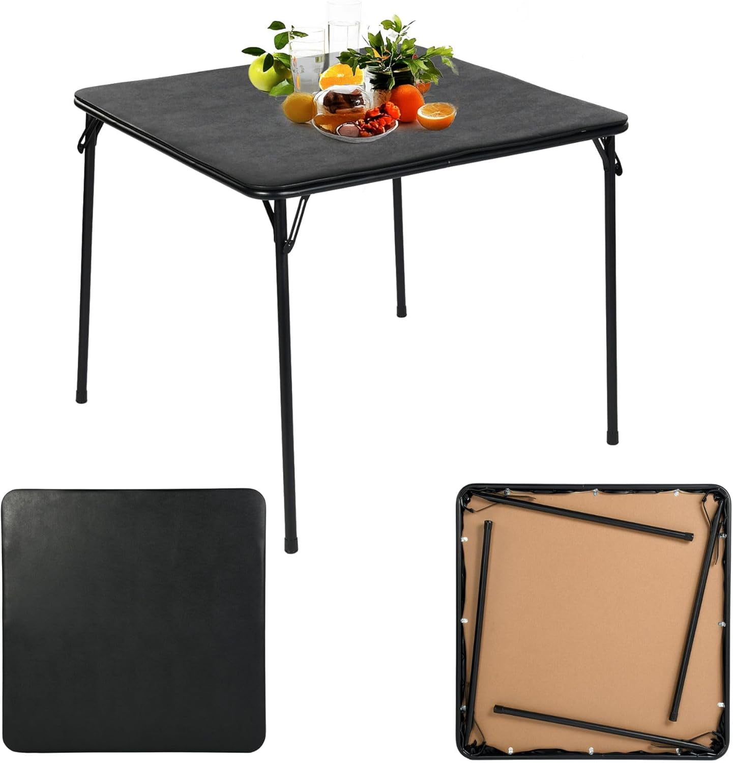 DXYKOPA 33.9'' Foldable for Easy Storage Collapsible Legs Saving Space ...