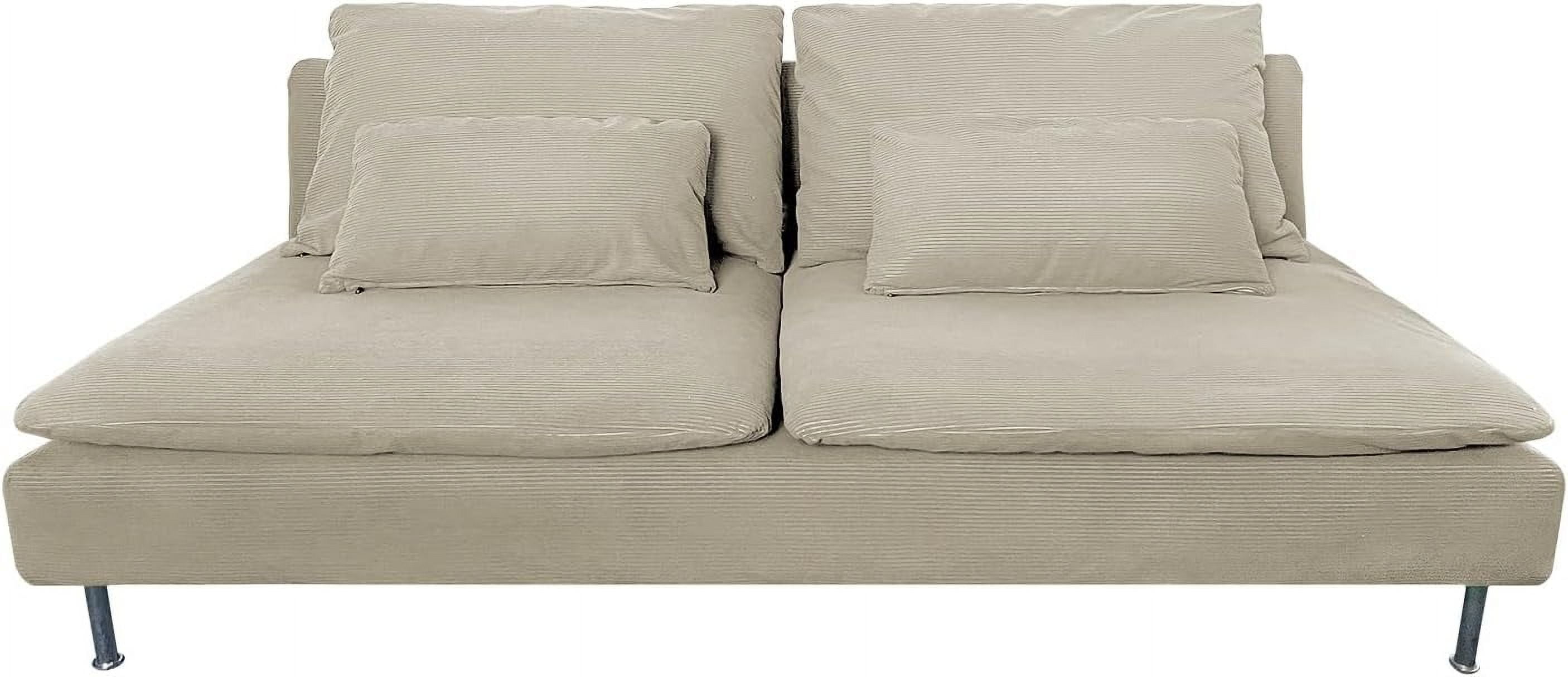 DXYKOPA Couch Cover for Soderhamn 3 Seat Sofa Sofa Cover for 2 Couch ...