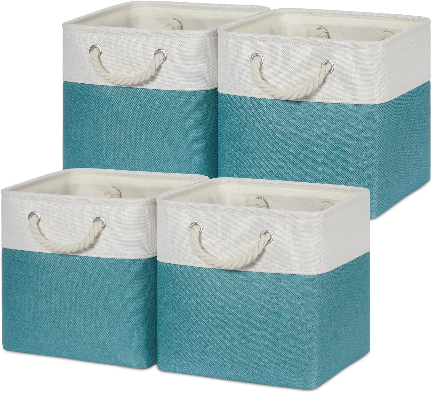 DXYKOPA Cube Storage Baskets for Shelves 12 Inch Storage Cubes 4pack ...