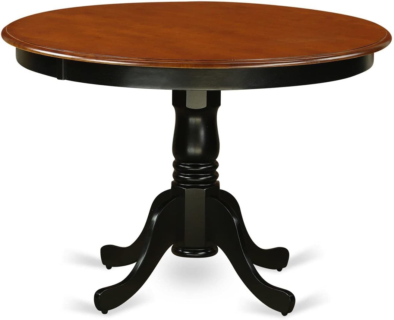 DXYKOPA HLT-BCH-TP Hartland Dining - Round Wooden Top with Pedestal ...