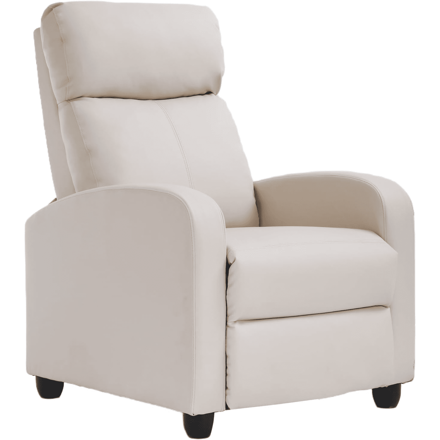 DXYKOPA Recliner Chair Single Reclining Sofa Theater with Lumbar ...