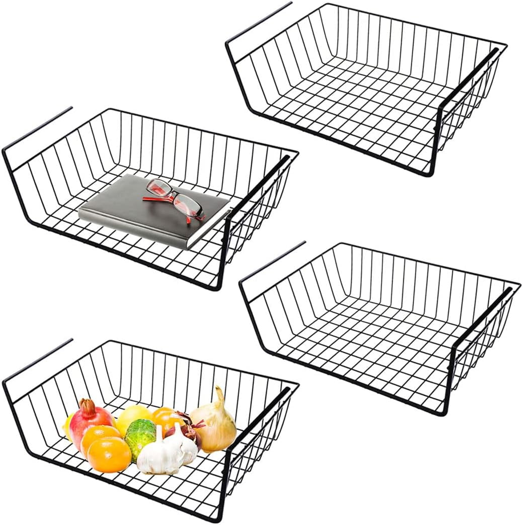 DXYKOPA Under Shelf Storage Basket Hanging shelf basket Slides Under ...