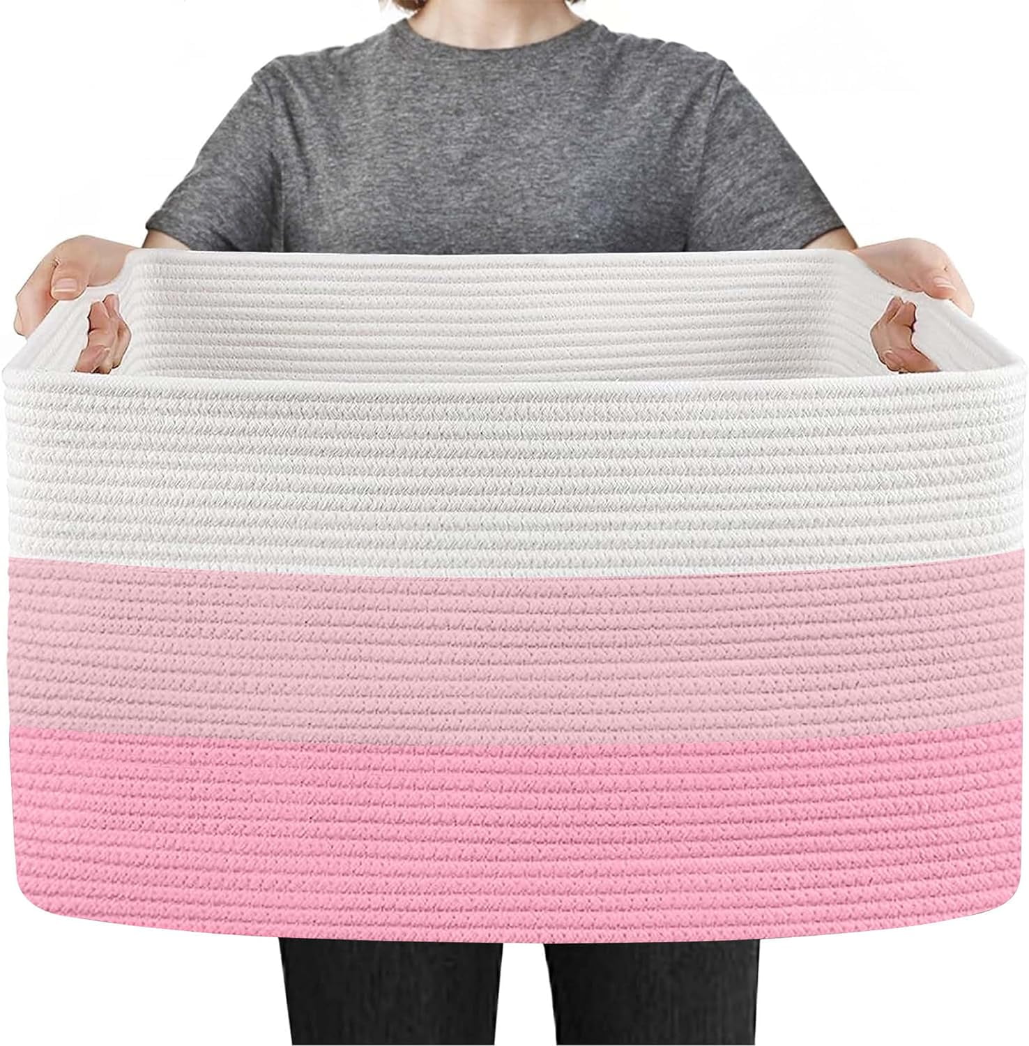 DXYKOPA XXXL Baskets Organizing Rectangle Extra Large Kids Toy Basket ...