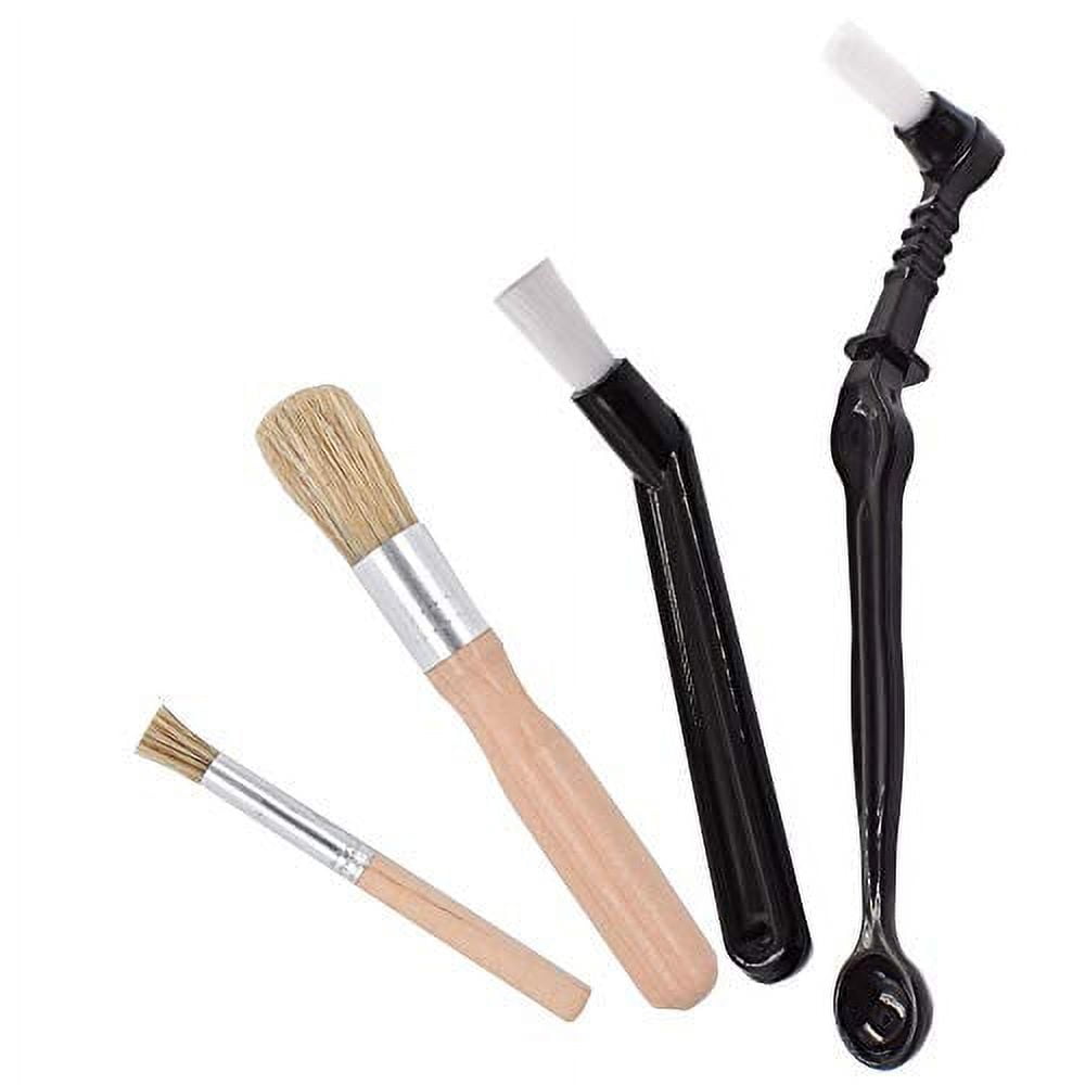 DXary Coffee Machine Cleaning Brush Set 4 Pieces Coffee Cleaning Brush ...