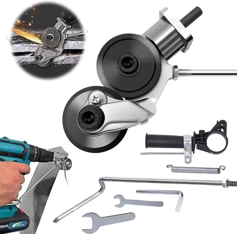 DY Electric Drill PlateCutter with Metal Nibbler Attachment, Adapter ...