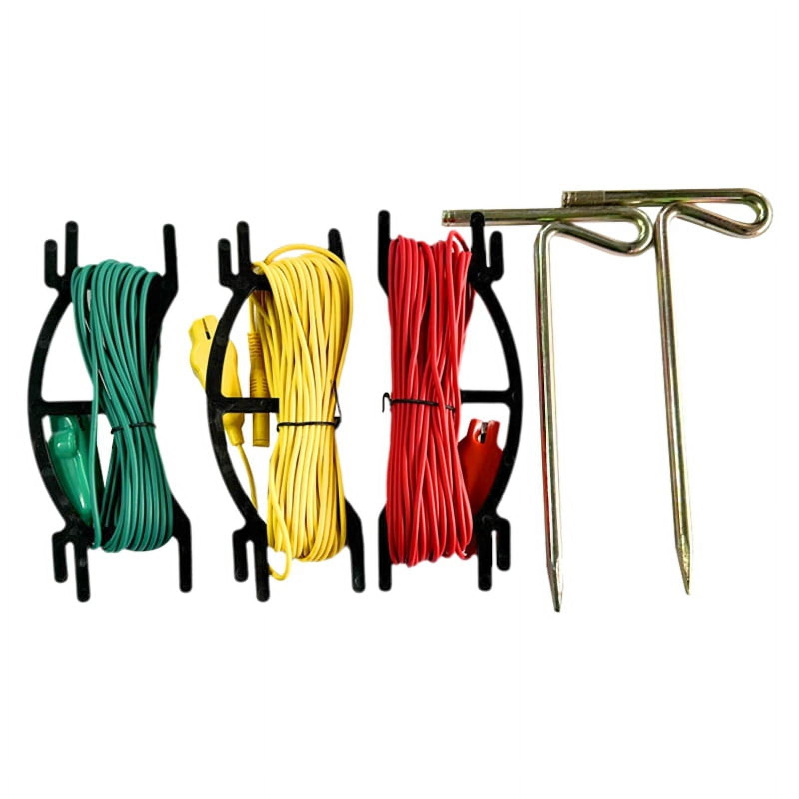 DY4100 Ground Test Kit Digital Earth Resistance Meter Ohm Instruments ...