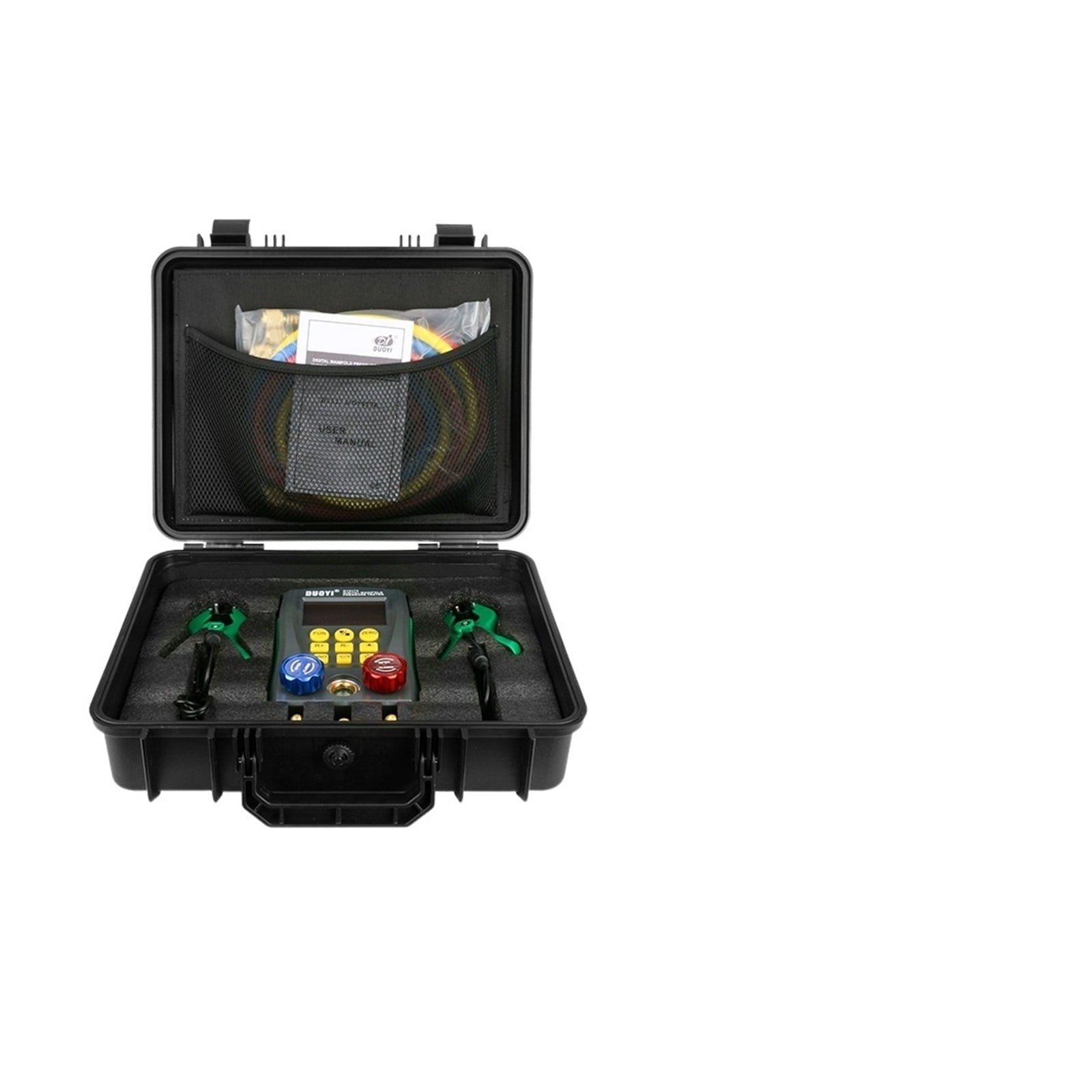 DY517A Refrigeration Pressure Gauge Set R410A Digital Manifold HVAC ...