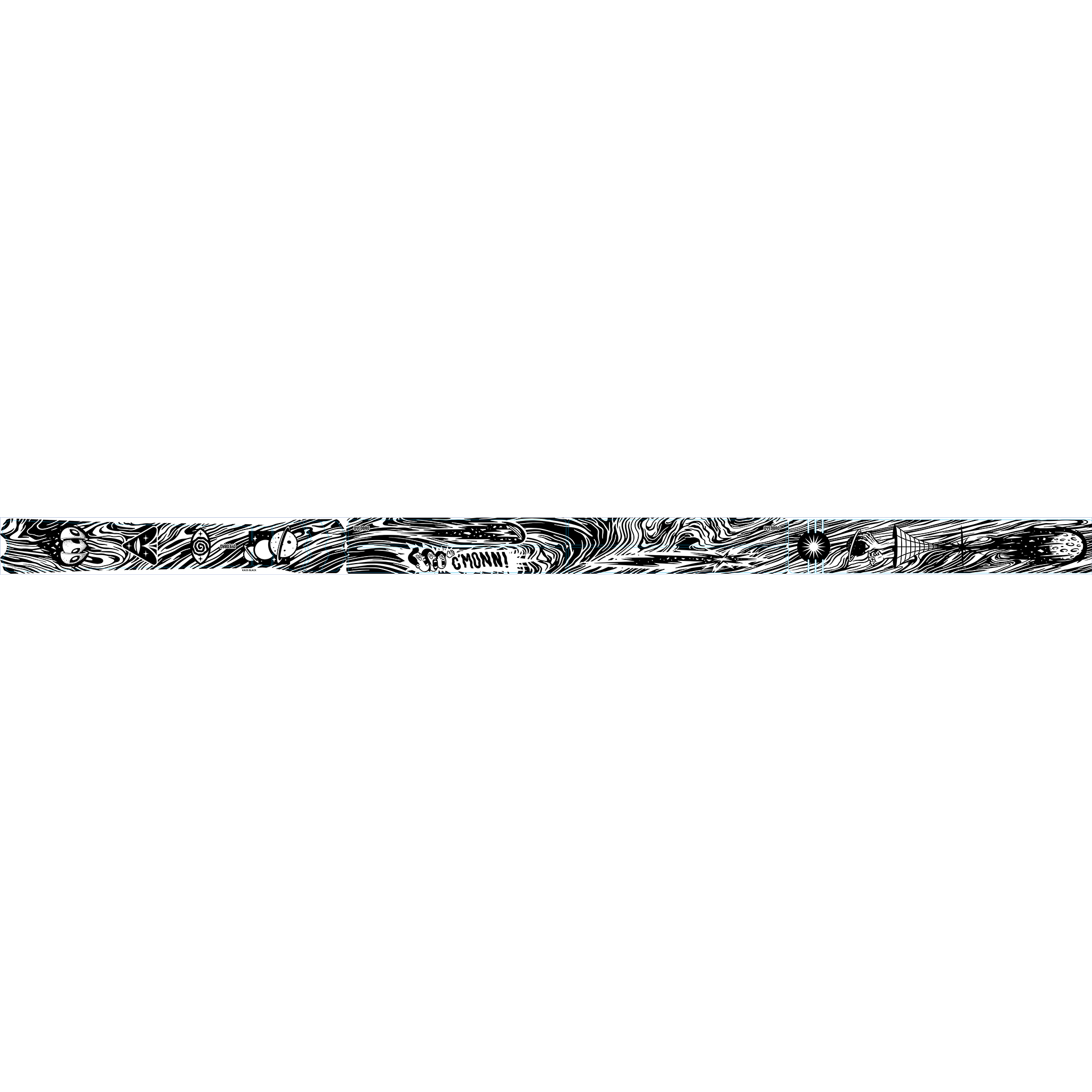 DYEDBRO Frame Protection, Kaos Black NLS - Walmart.com
