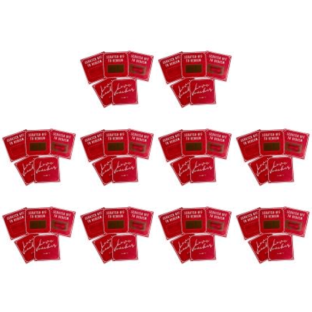 DYEXPRESS 50PCS Valentine's Day Creative Scratch-off Cards Anniversary ...